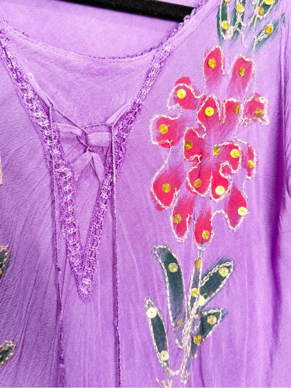 Beach By Exist | Dresses | Beach Embroidered Handkerchief Boho Gypsy ...